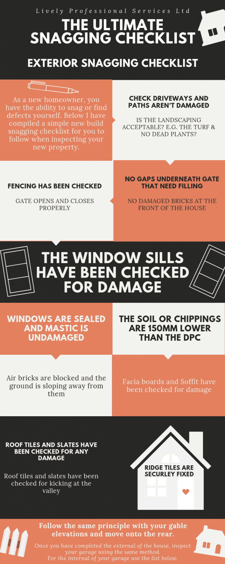 The Ultimate Snagging Checklist - Lively Professional Services